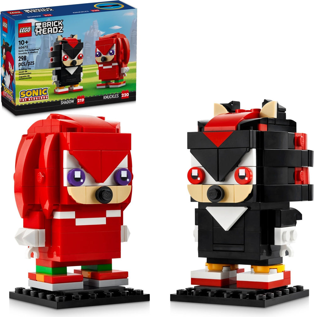 Sonic the Hedgehog: Knuckles & Shadow 40672 | BrickHeadz | LEGO