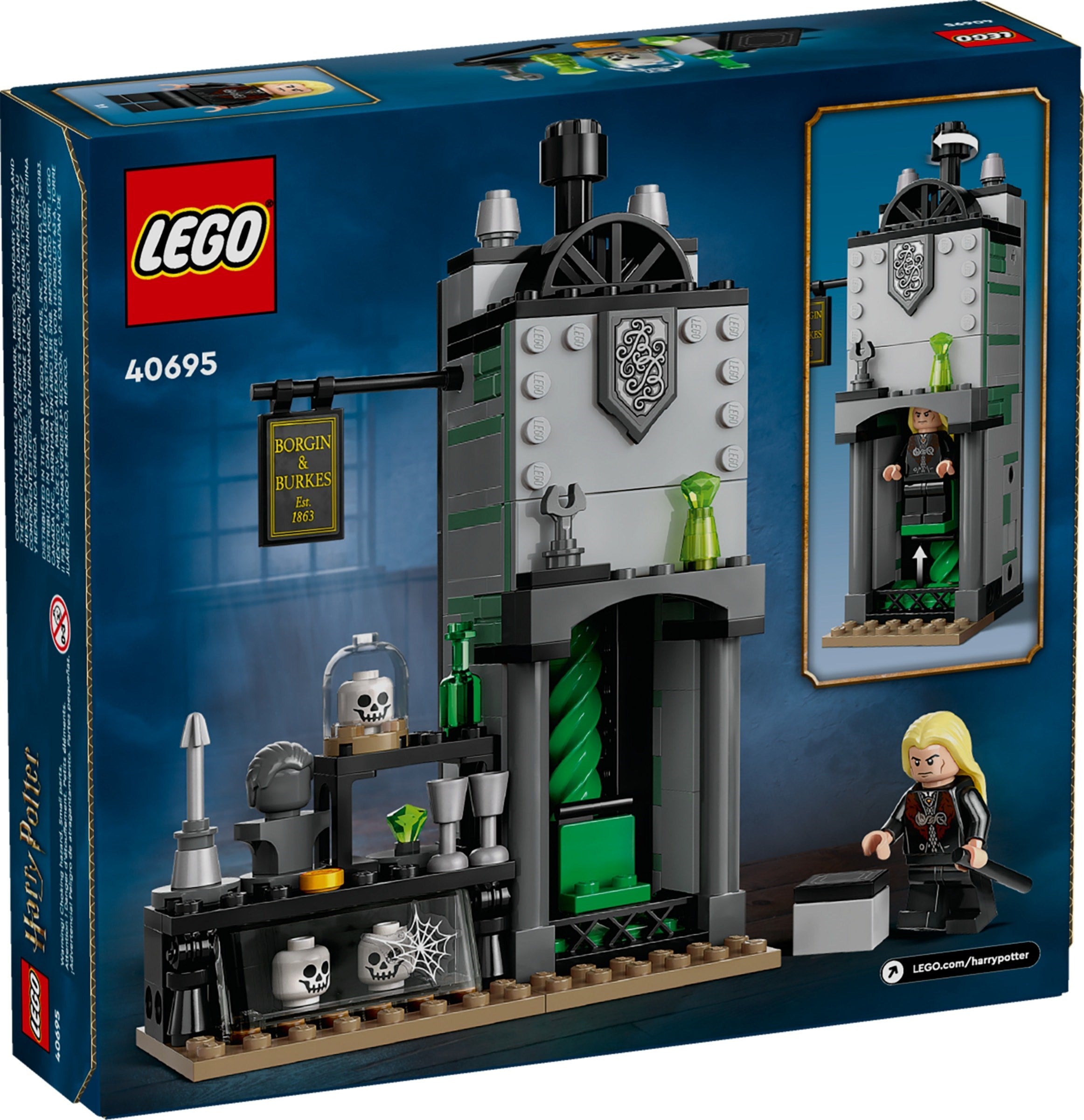 Borgin And Burkes Floo Network 40695 Harry Potter Lego