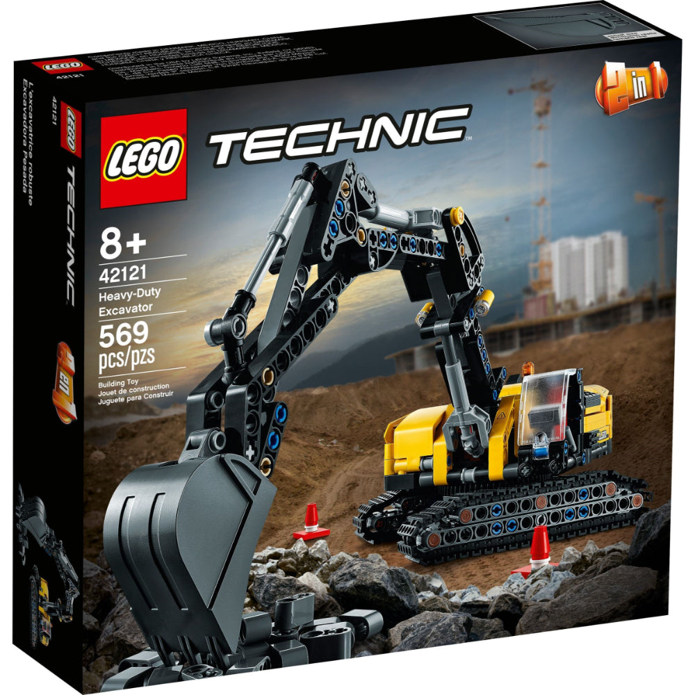 Heavy Duty Excavator 42121 | Technics | LEGO