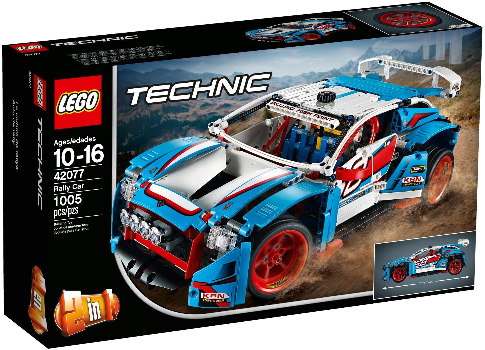Rally Car 42077 | Technics | LEGO
