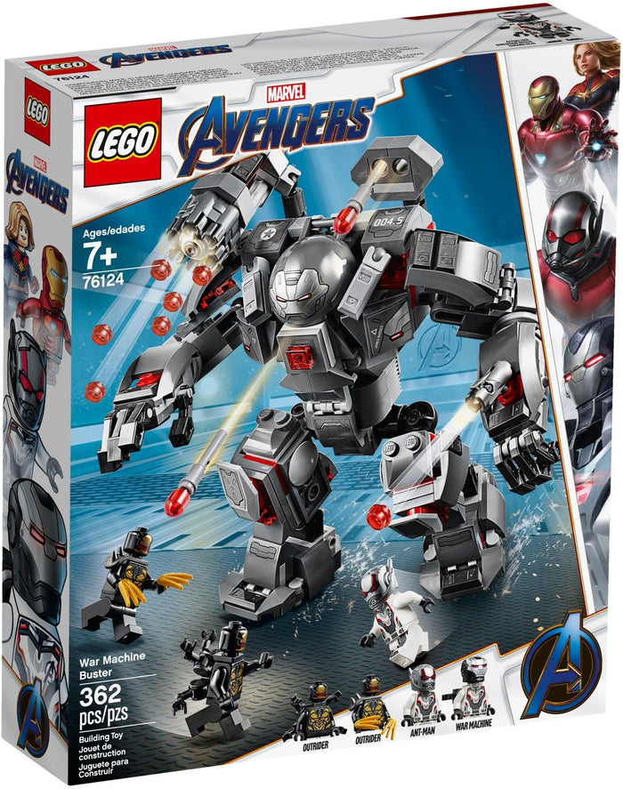 War Machine Buster 76124 | Marvel Super Heroes | LEGO